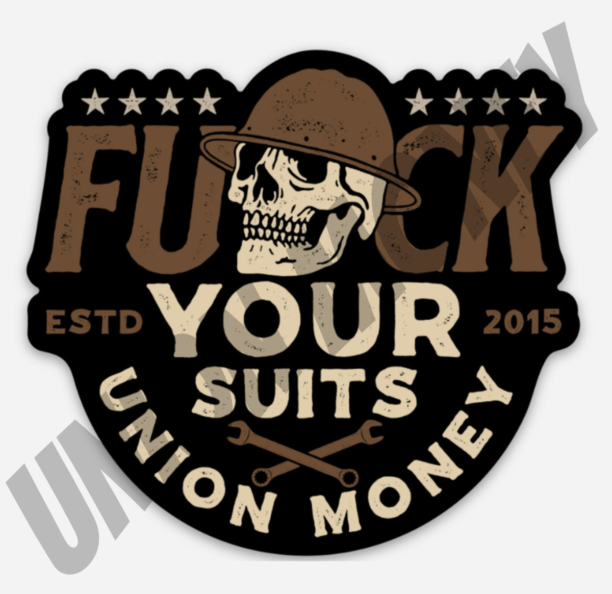 *Grunt Sticker – UNION MONEY CO