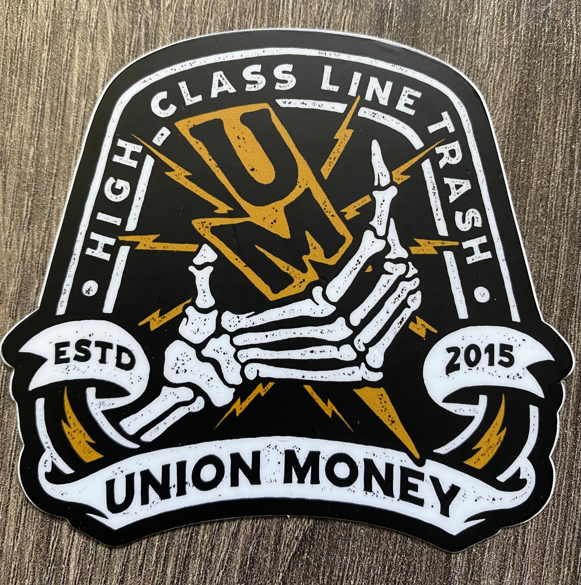UM Bolt sticker – UNION MONEY CO